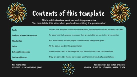 Fireworks Workshop Presentation