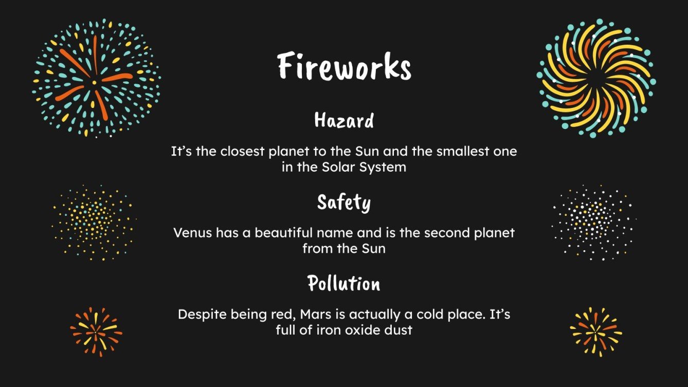 Fireworks Workshop Presentation