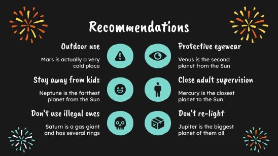 Fireworks Workshop Presentation