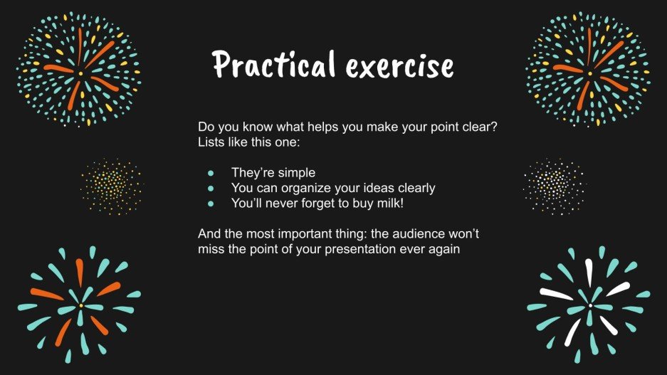 Fireworks Workshop Presentation