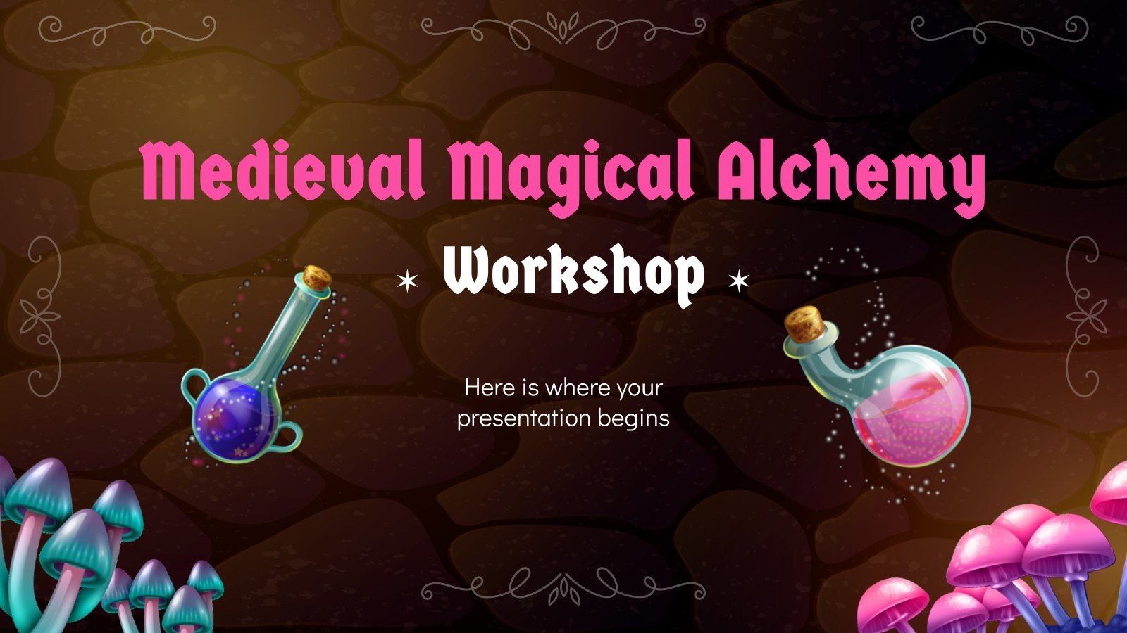 Medieval Magical Alchemy Workshop Presentation