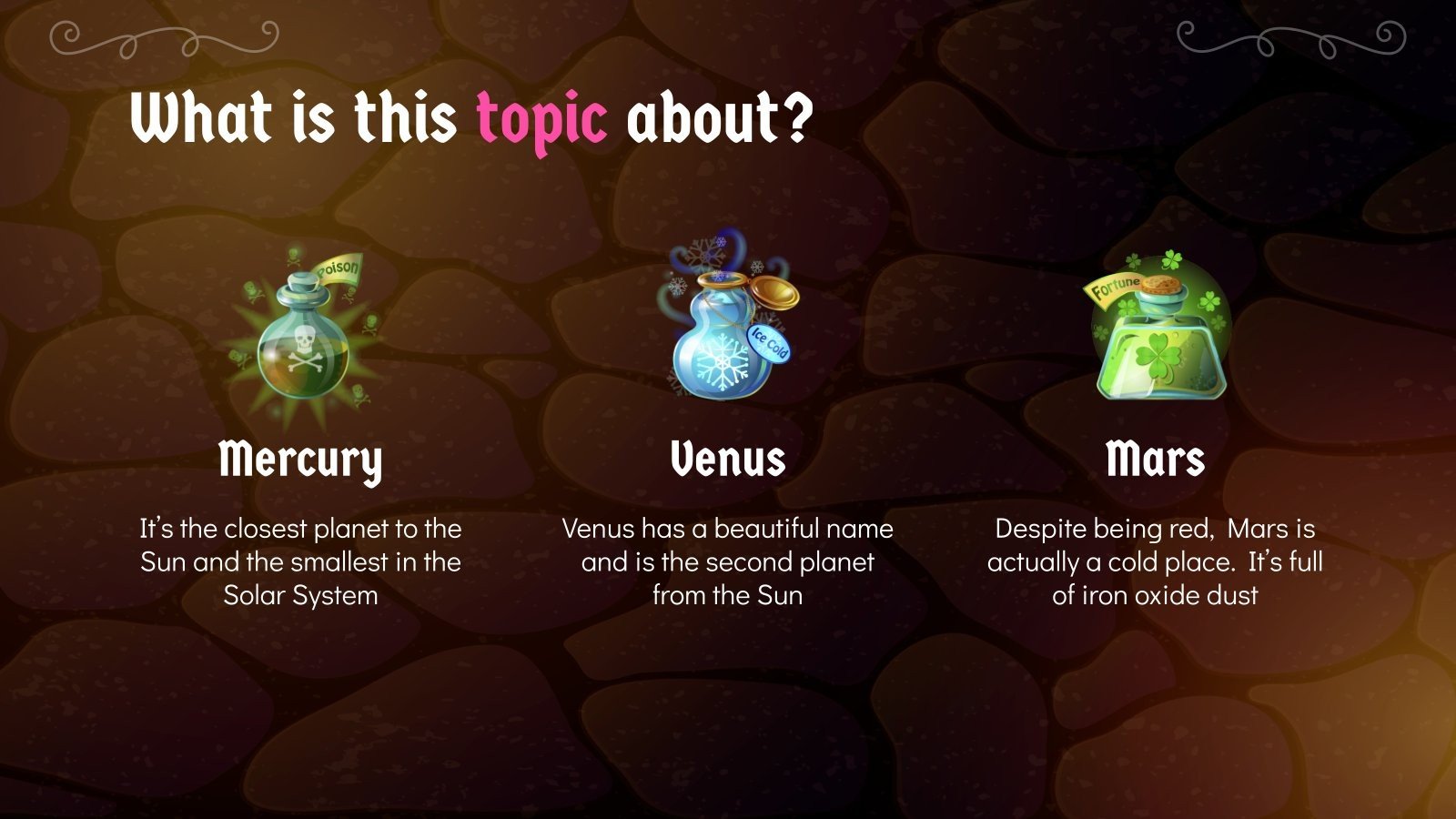 Medieval Magical Alchemy Workshop Presentation