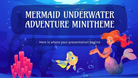 Free Google Slides and PPT templates on mermaids