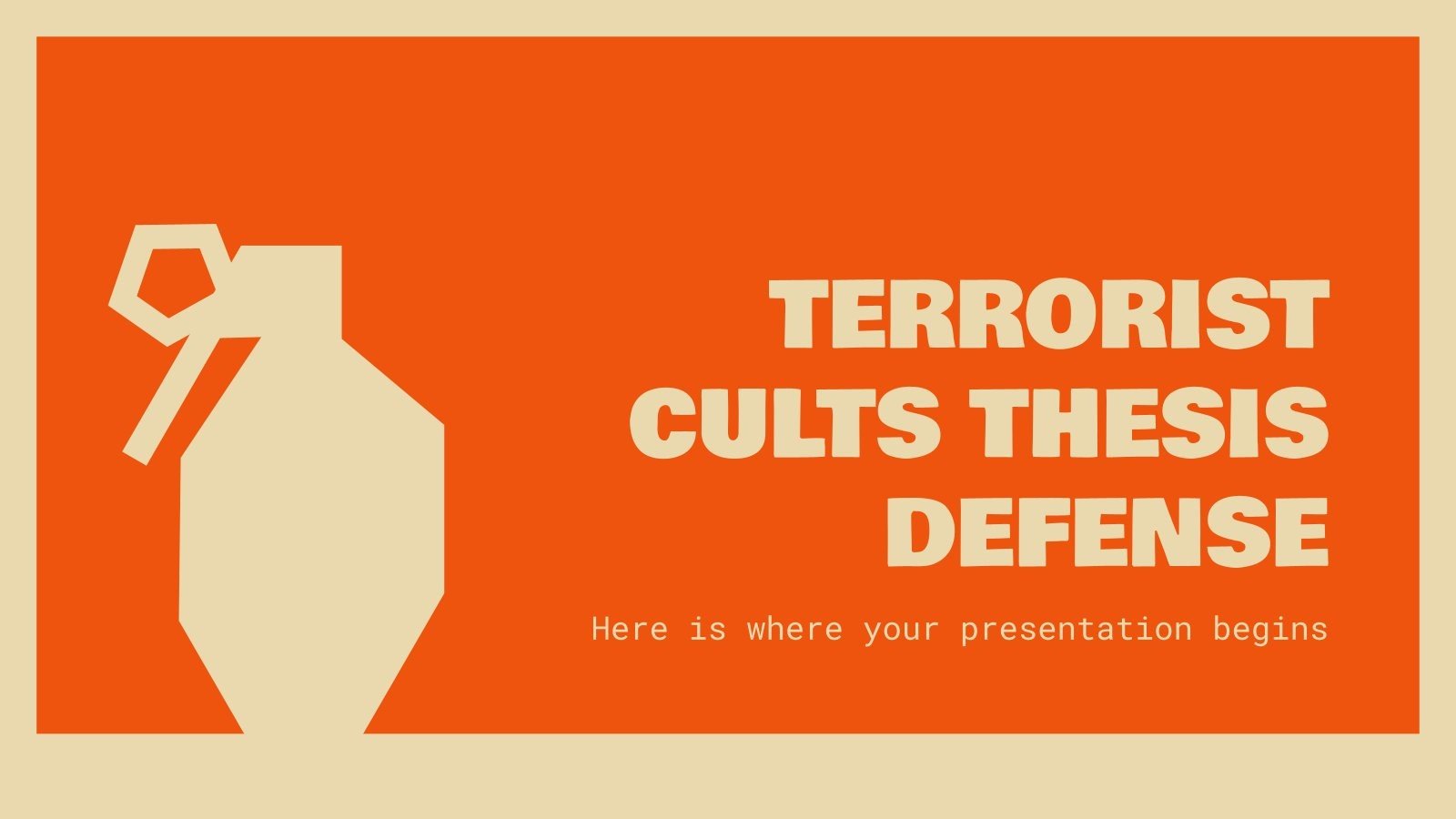 Plantillas gratis de estilo terror para Google Slides y PPT
