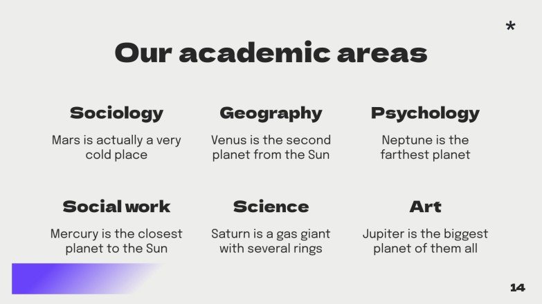 Geometric Prime Color Gradients Style School Center