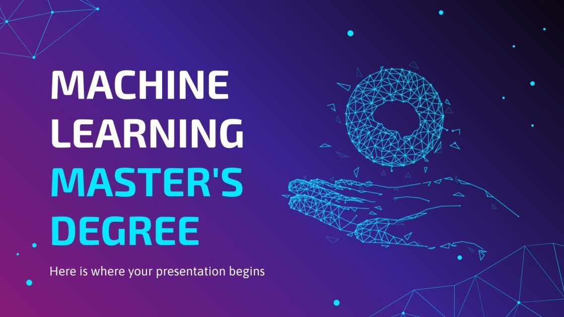 Machine Learning Master's Degree Presentation