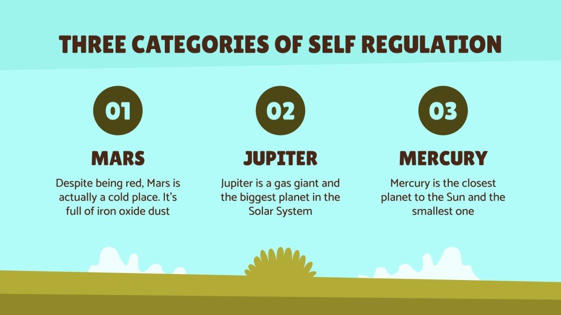 Self Regulation Techniques for Pre-K Presentation