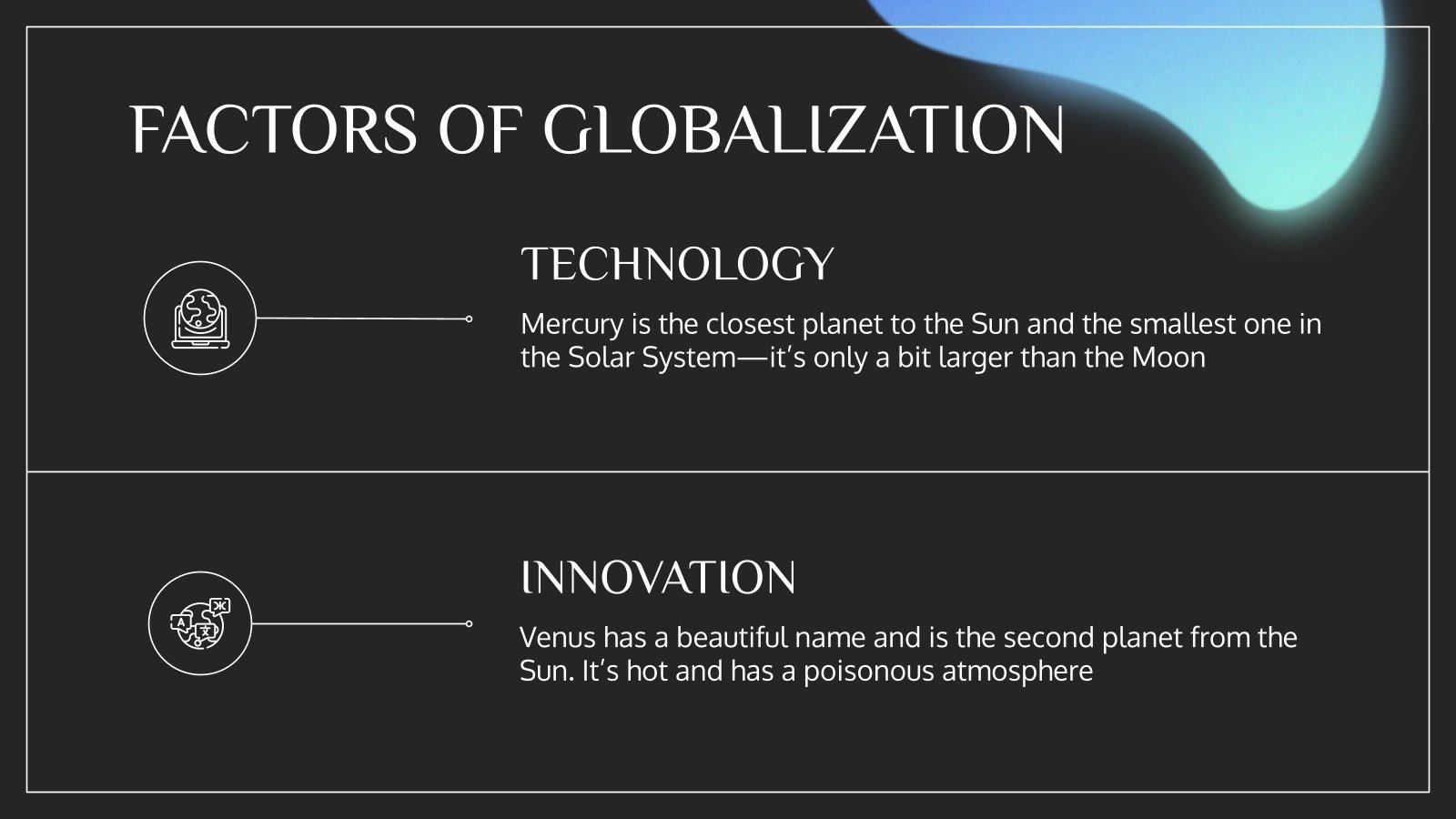 Language Arts Subject: Globalization and the Future