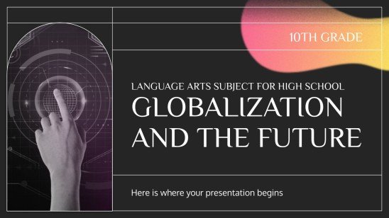 Google Slides & PowerPoint templates for Language lessons