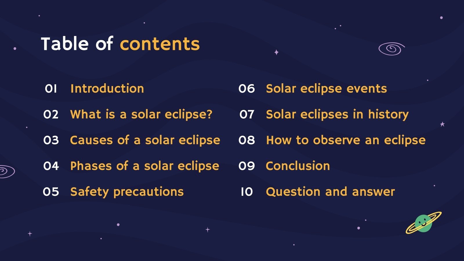 Science Subject for Elementary: Solar Eclipse Presentation