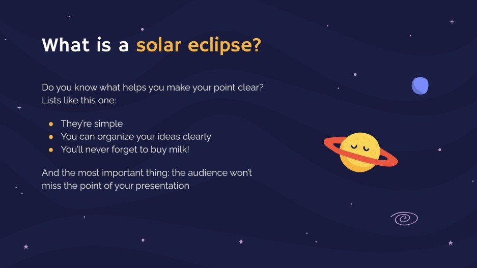 Science Subject for Elementary: Solar Eclipse Presentation