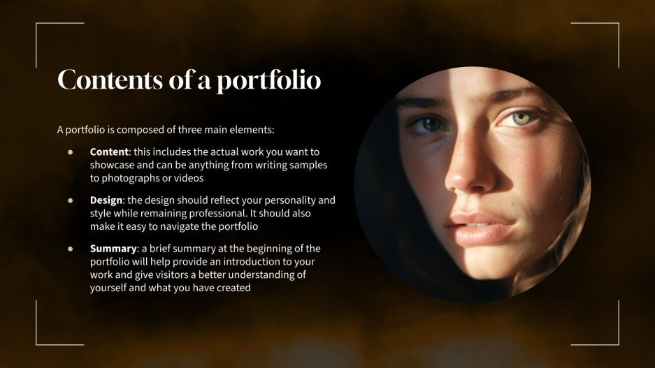 Dramatic Actor Portfolio Presentation