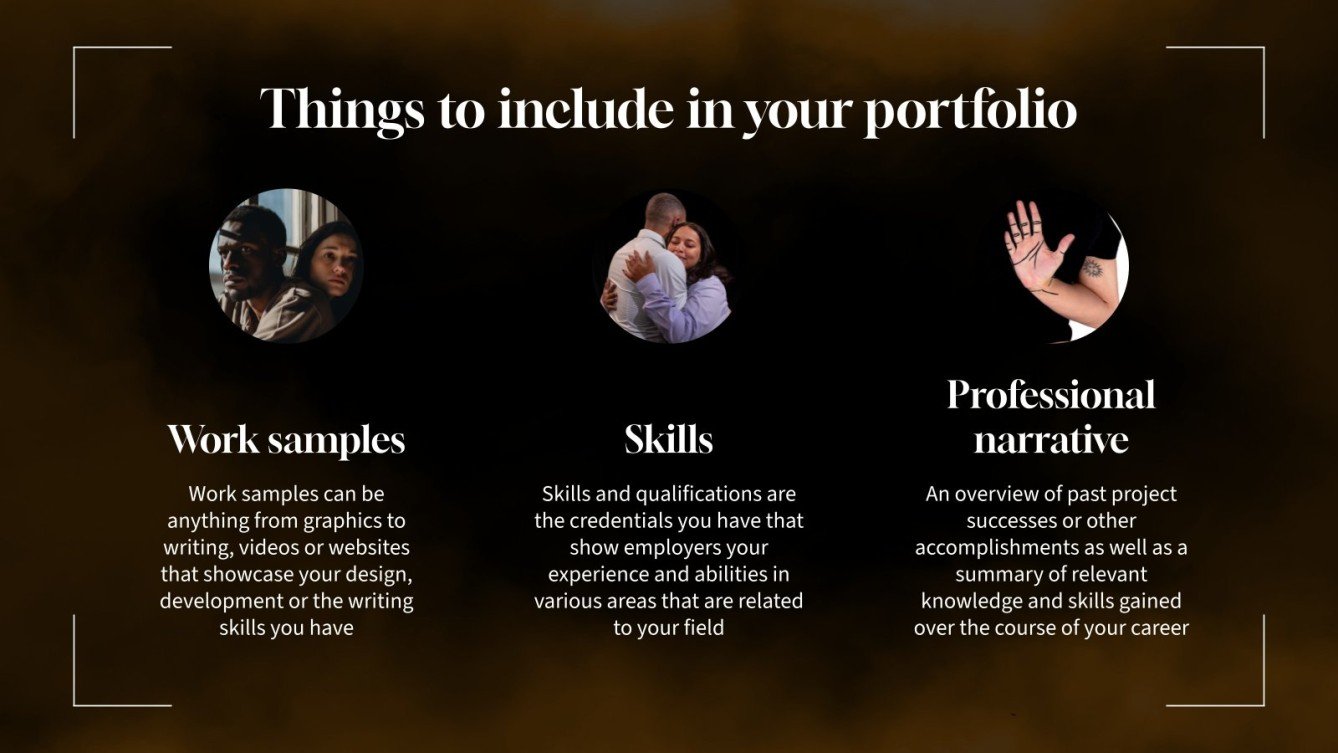 Dramatic Actor Portfolio Presentation