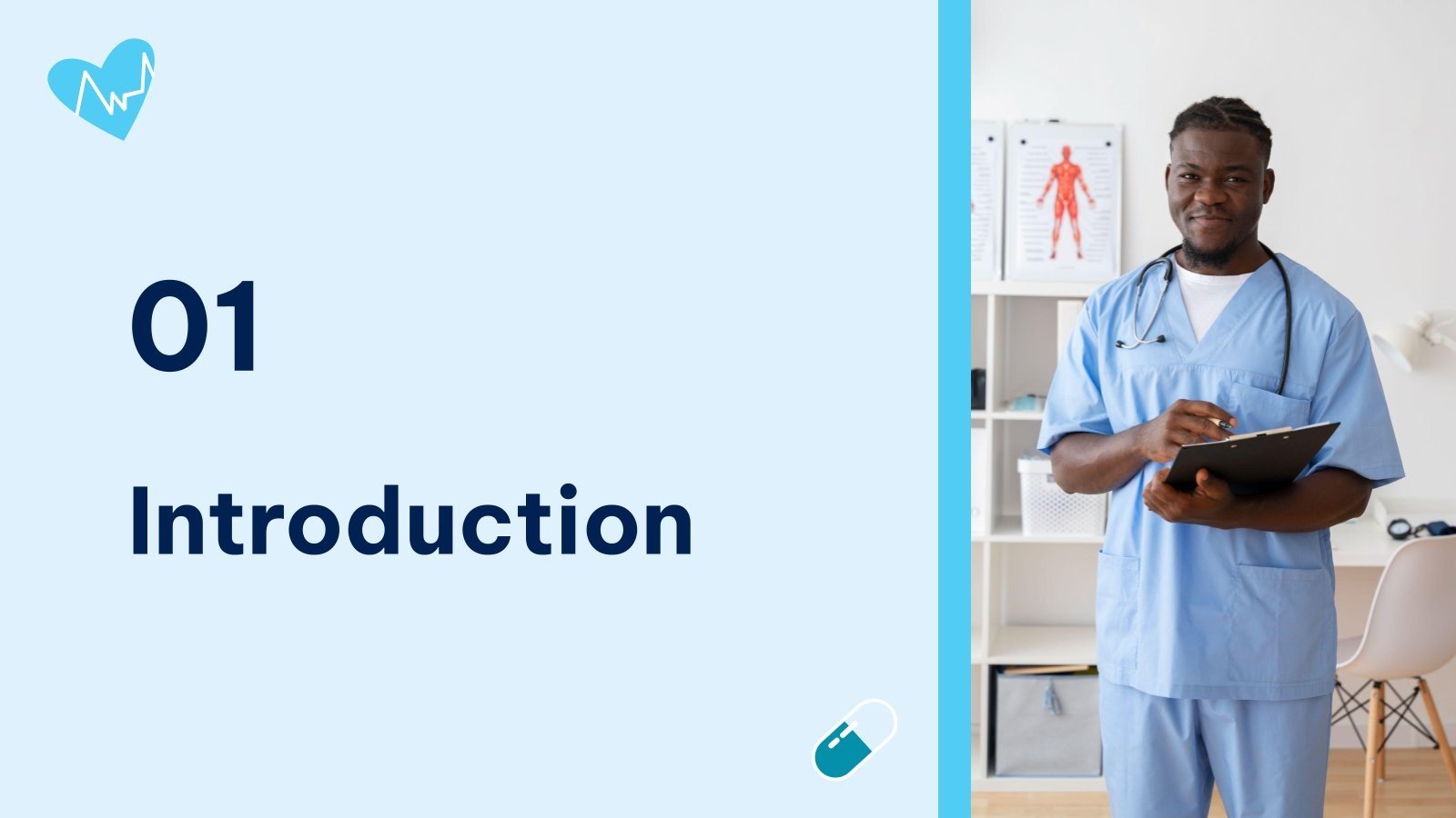 Community Nursing Center Pitch Deck Presentation