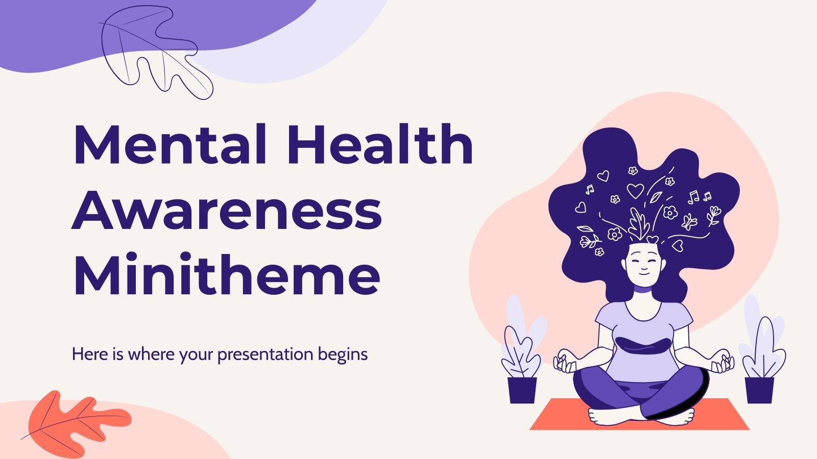 Mental Health Awareness Minitheme Presentation