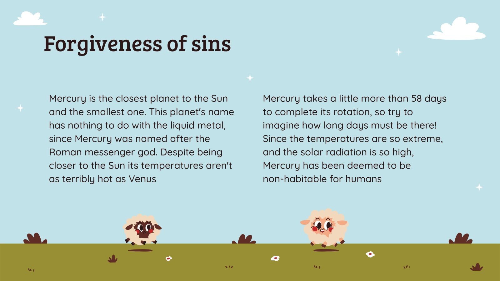 Religion Subject for Pre-K: Learn about Jesus Presentation