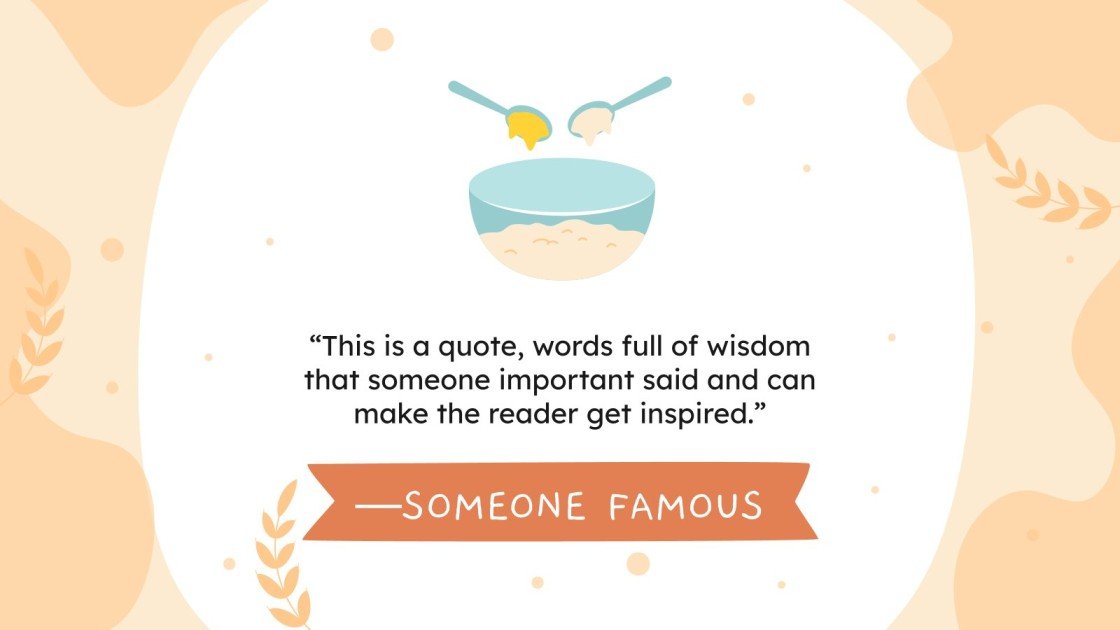 Baking Recipes Presentation