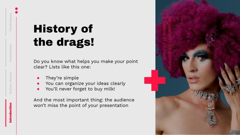 Drag Makeup Workshop Presentation