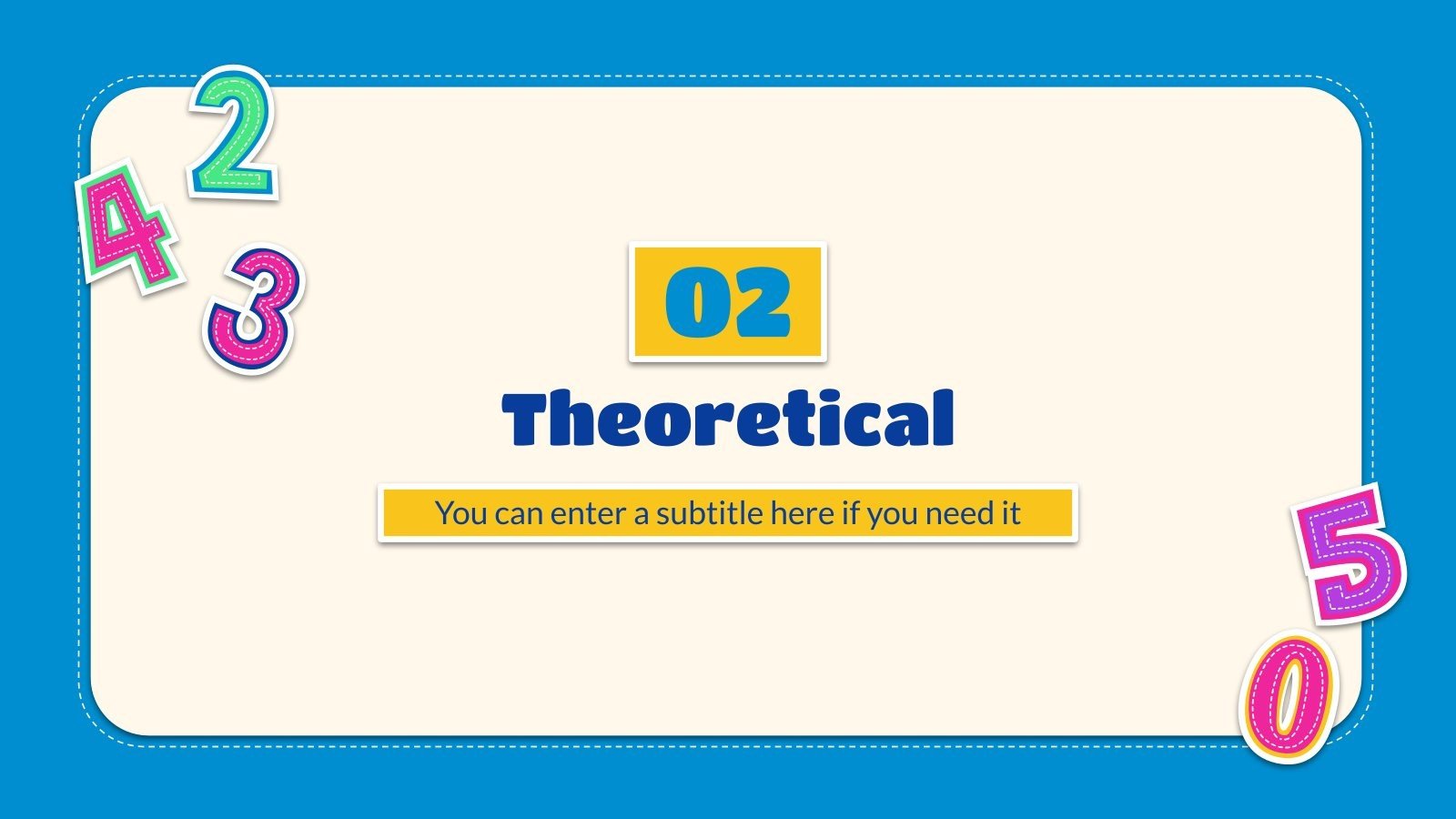 Math Subject for Pre-K: Number Sense Presentation