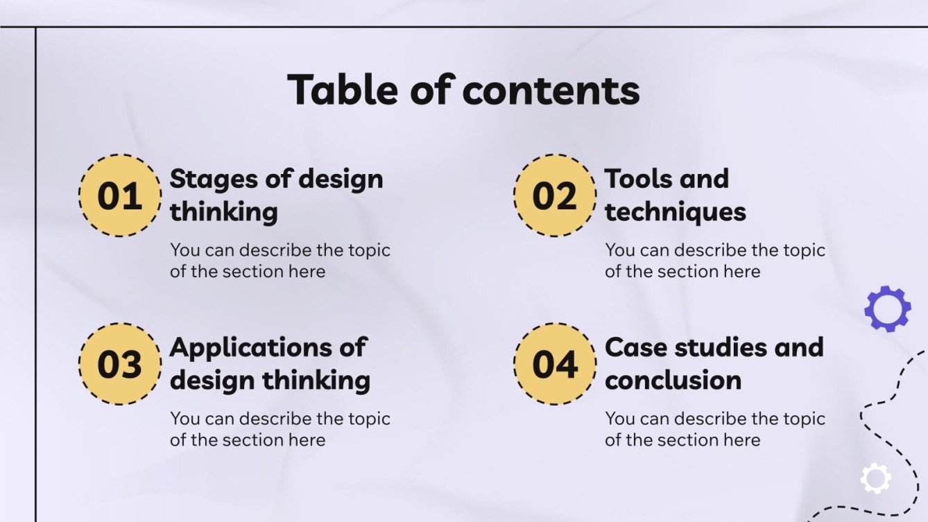All About Design Thinking Presentation