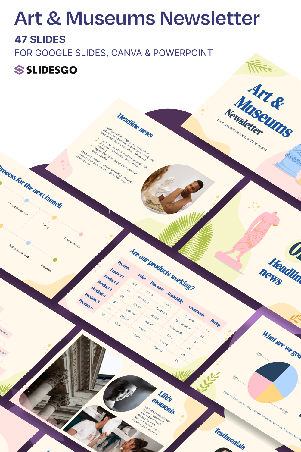 Art & Museums Newsletter Presentation