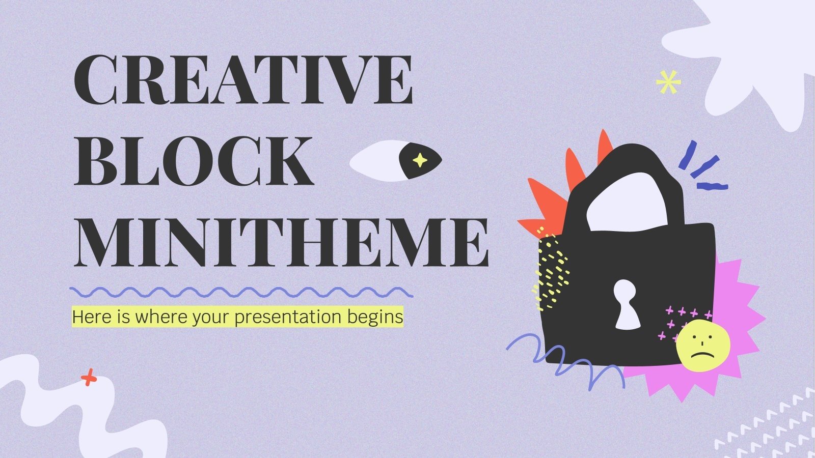 Creative Block Minitheme by Slidesgo Presentation