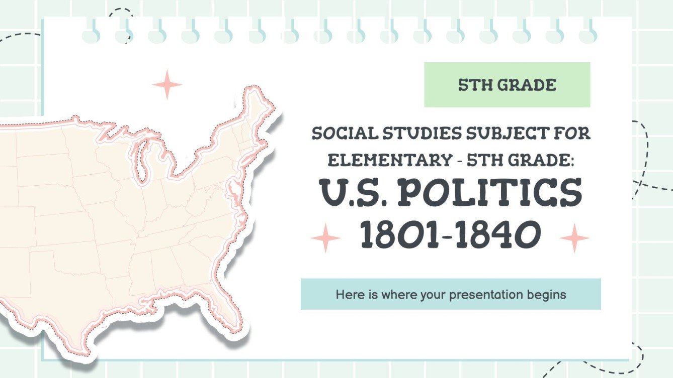 Estudios sociales: política estadounidense 1801-1840