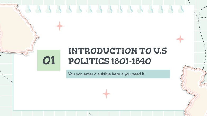 Estudios sociales: política estadounidense 1801-1840
