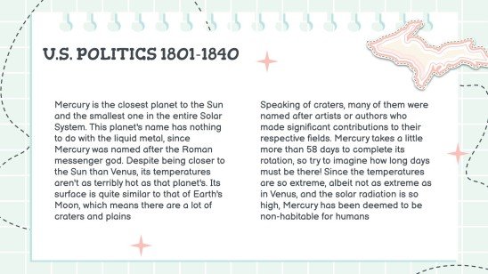 Social Studies Subject: U.S. Politics 1801-1840 Presentation