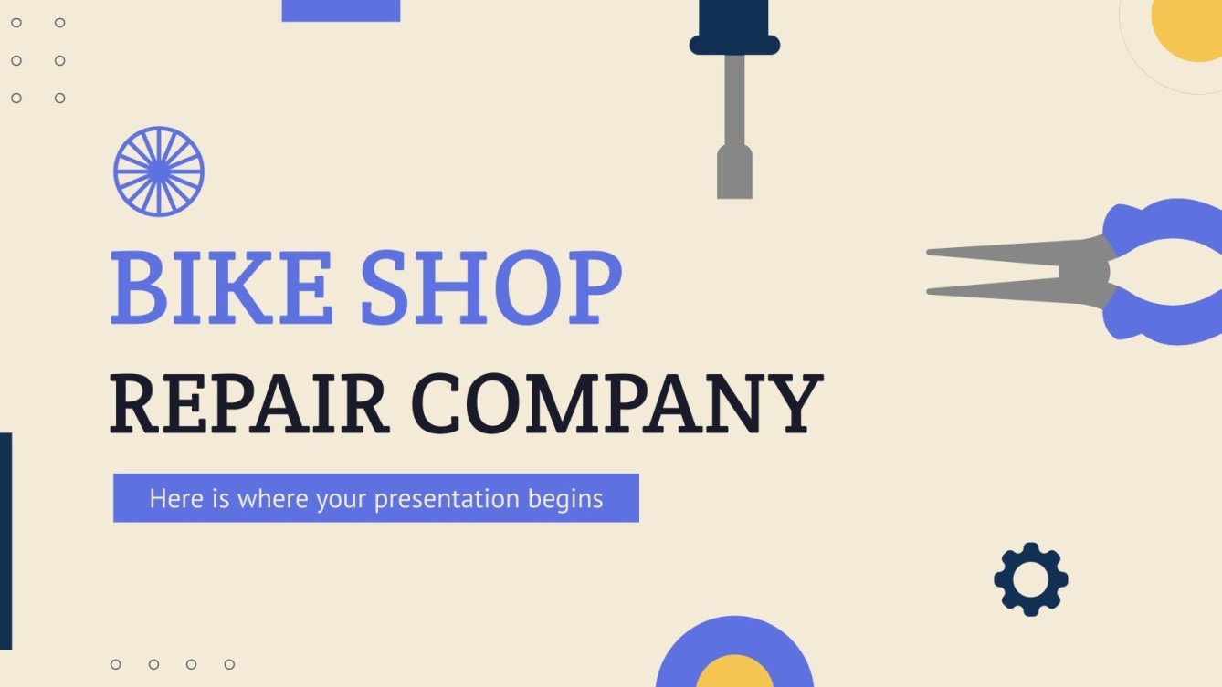 Free Google Slides & PowerPoint templates about bikes