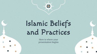 Free Templates about Islam for Google Slides and PowerPoint