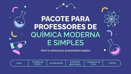 Modern & Simple Chemistry High School Teacher Pack