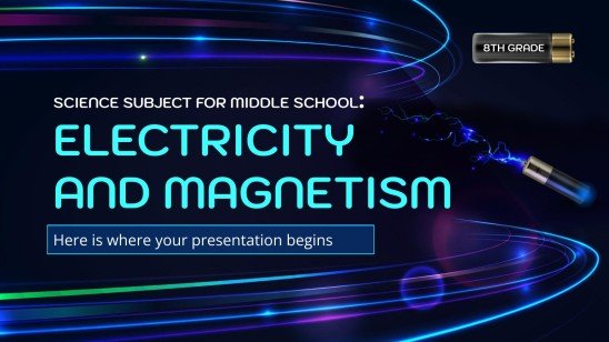 Modèles gratuits Google Slides et PowerPoint relatifs à la science