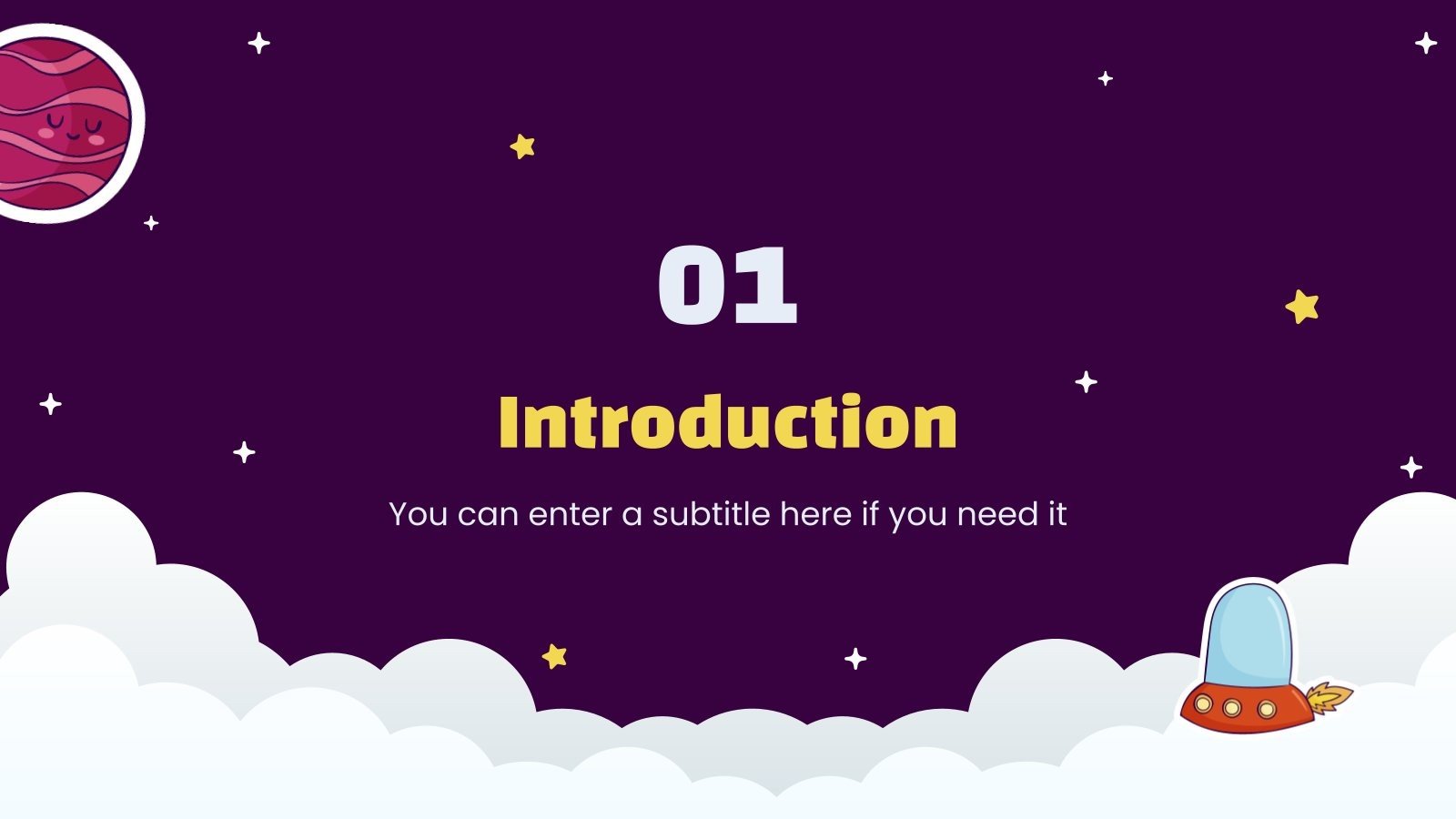 Outer Space Adventure Minitheme Presentation