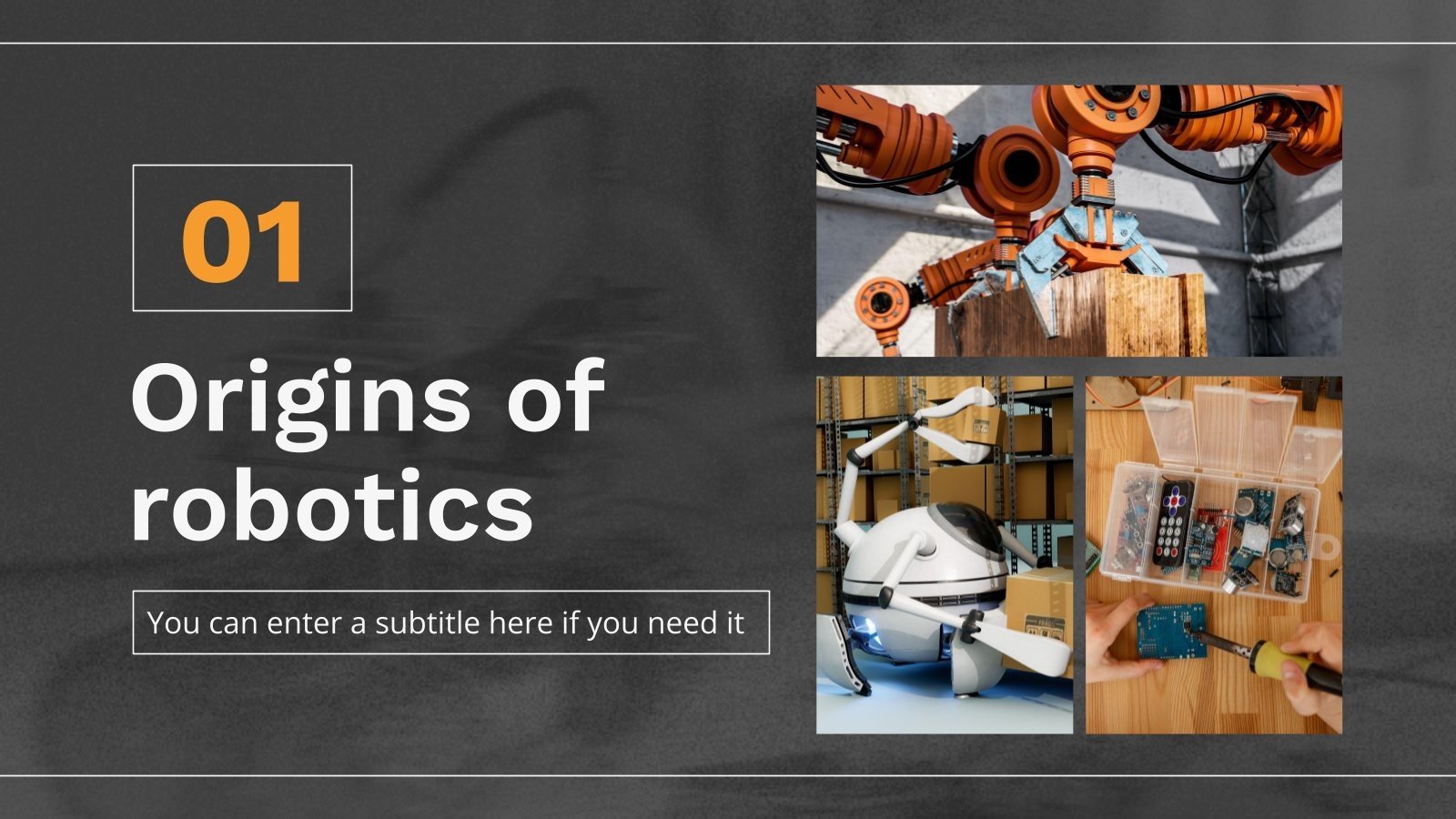 History of Robots and Robotics Presentation