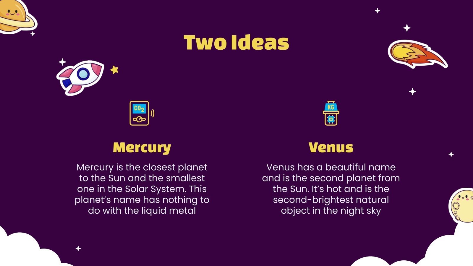 Outer Space Adventure Minitheme Presentation