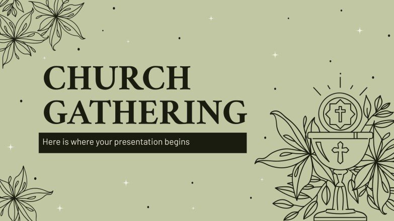 Free Church-related Google Slides and PPT Templates