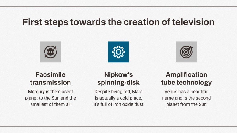 Audiovisual Communication Major: History of Television