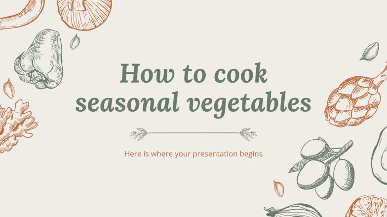 Free templates about cooking for Google Slides & PowerPoint