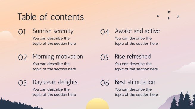 Morning Work: Awaken your Mind Presentation