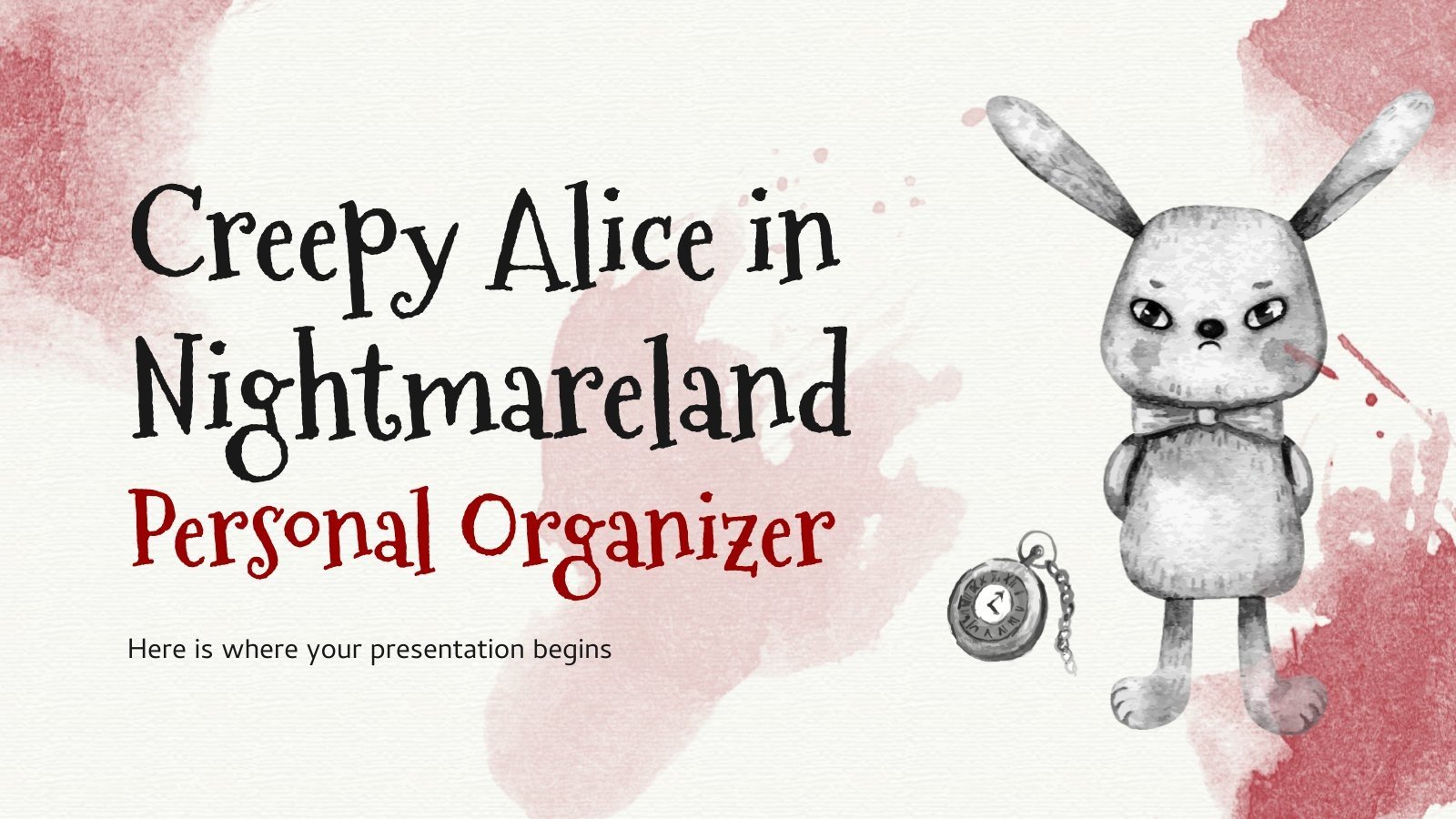 Modelos grátis de Terror do Google Slides e PowerPoint