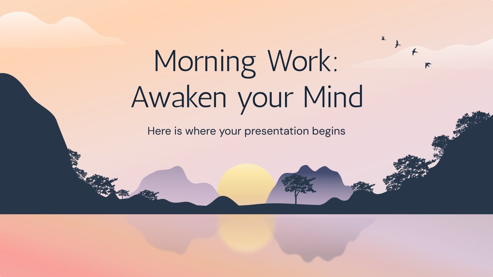 Free Google Slides and PPT Templates about Meditation