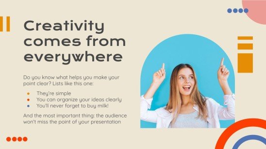 All About Creativity Minitheme Presentation