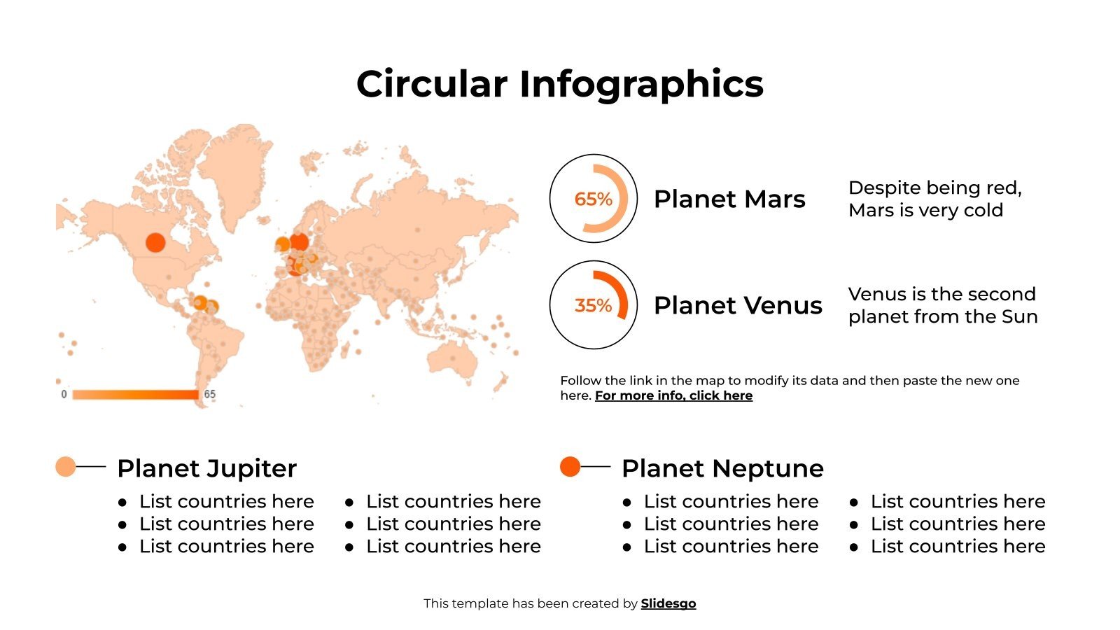 Circular Infographics Template
