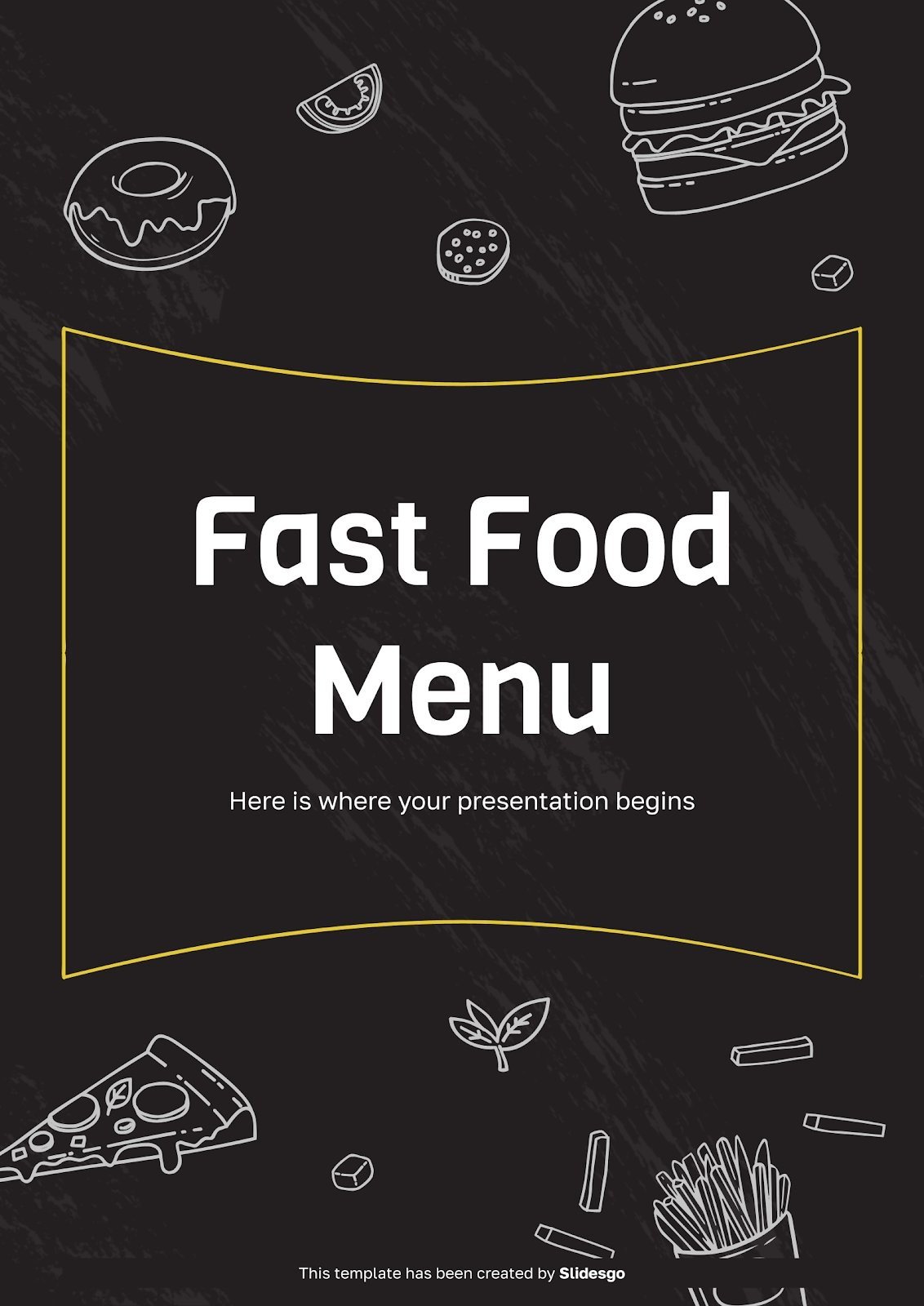 Fast Food Menu Presentation