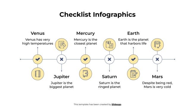 Checklist Infographics Template