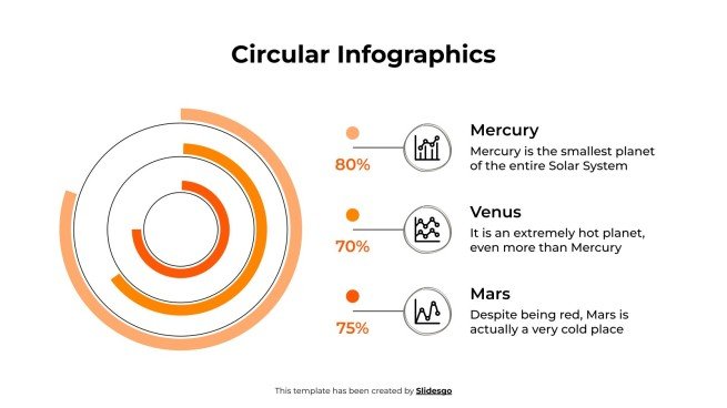 Circular Infographics Template