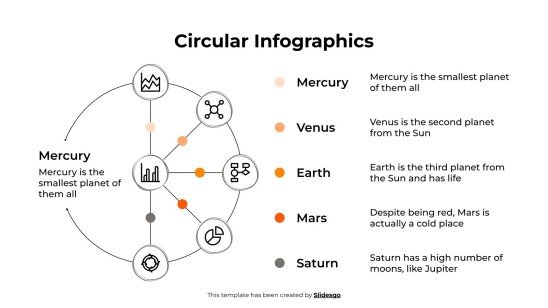 Circular Infographics Template