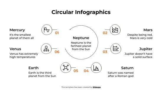 Circular Infographics Template
