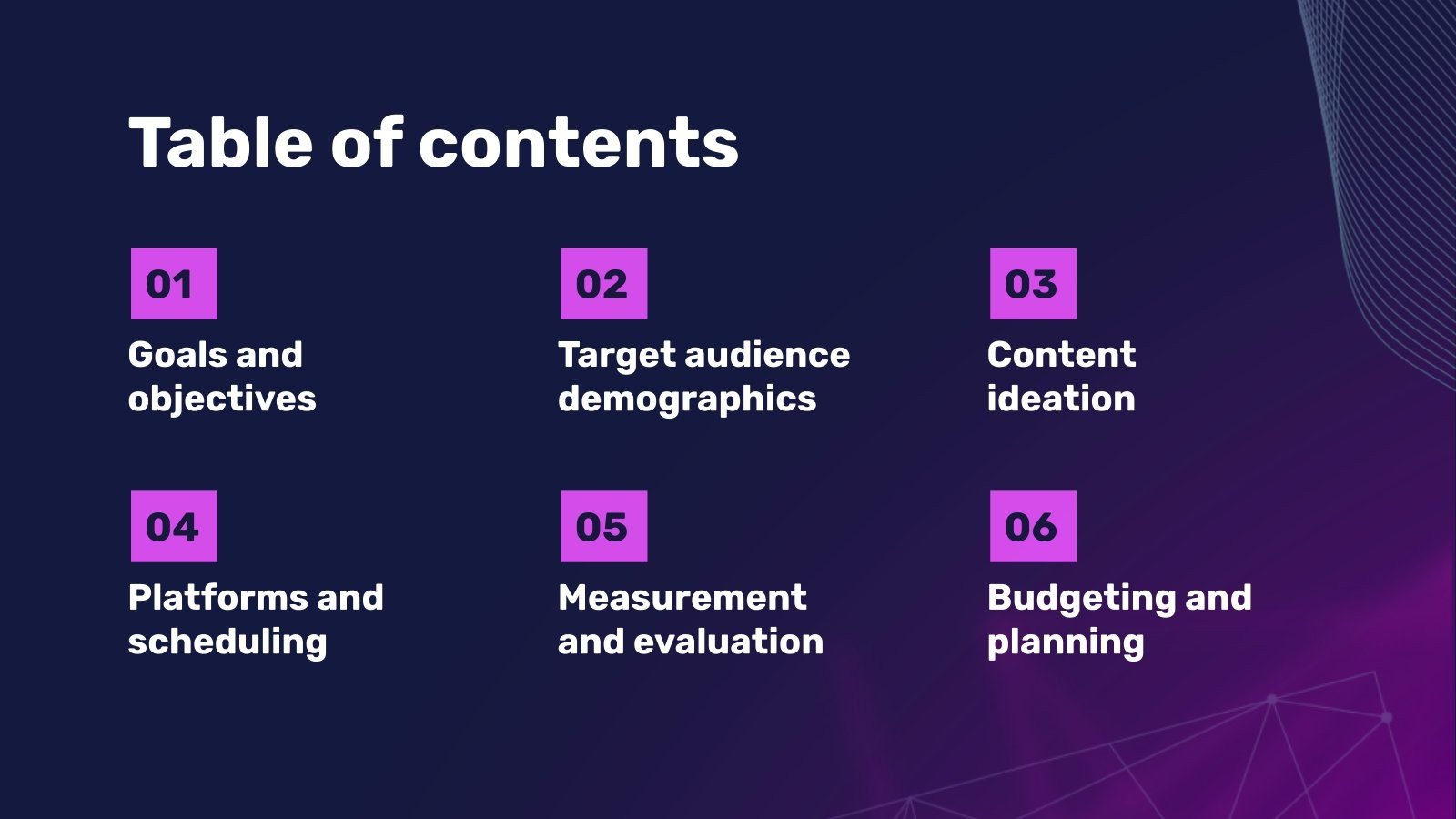 AI Tech Social Media Strategy Presentation